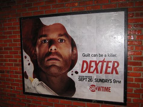 Dexter Season Four Poster Billboard On Side Of Subway Plat Flickr