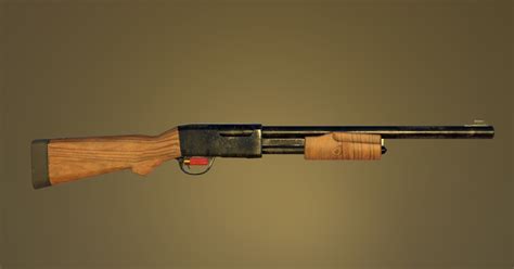 Pump Shotgun Shell 3d Weapons Unity Asset Store