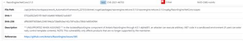 FP RazorEngine NetCore Issue 5777 Jeremylong DependencyCheck GitHub