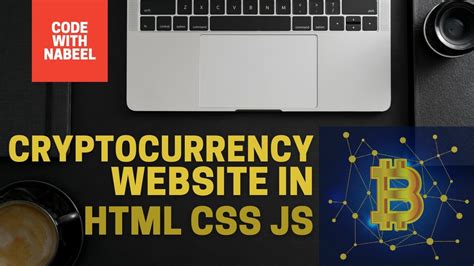 How To Make Cryptocurrency Website In Html Css Js Add Cryptocurrency