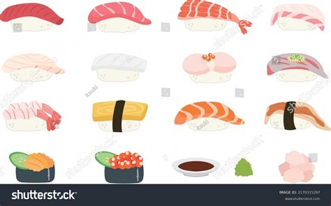 123154 초밥 일러스트 이미지 스톡 사진 및 벡터 Shutterstock