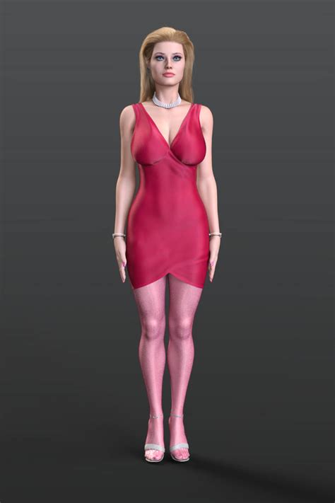 Barbie In Pink Pantyhose Standing At Attention By Cartoonilla On Deviantart