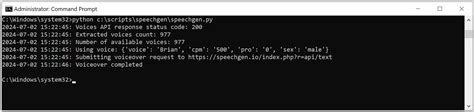 Python Text To Speech Script Convert Text To Speech From The Console