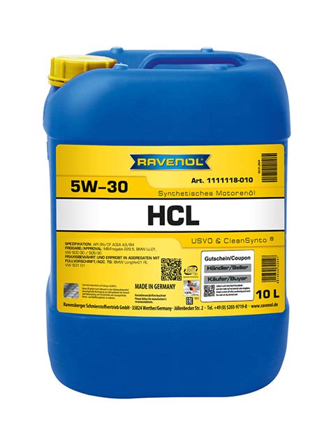 RAVENOL HCL SAE 5W-30 | RAVENOL