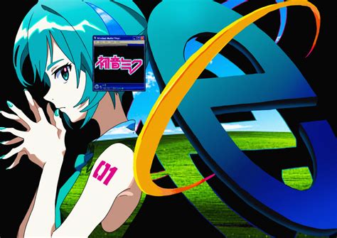Saiku Zvlku Hatsune Miku Bliss Image Internet Explorer Microsoft Windows Vocaloid