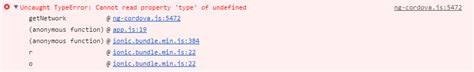 Javascript Uncaught Typeerror Cannot Read Property Type Of