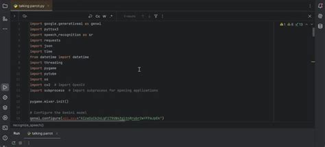 Speak Parrot Python Application For Aimers Abbana Durga Prasad