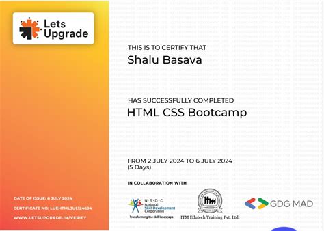 Shalu Basava On Linkedin Letsupgrade
