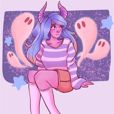 Demon Ghost Girl By Claraleokei On Deviantart