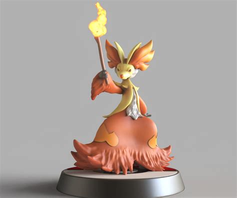 Delphox Fan Art Figura PokÉmon Pokemon Edream Makers