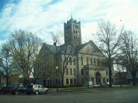 Taylorville Il City Hall And Square April 2011 Photo Picture