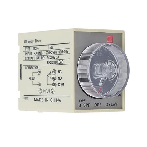 power off delay relay berm power off delay delay timer relay knob