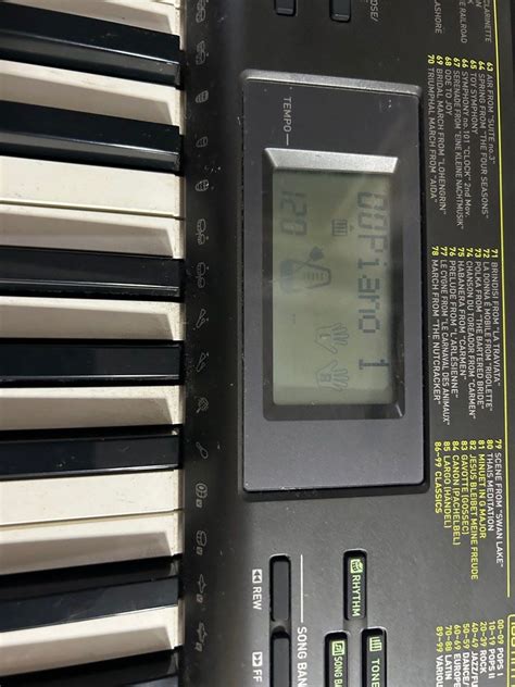 Casio Keyboard Ctk 1250 Hobbies And Toys Music And Media Musical Instruments On Carousell