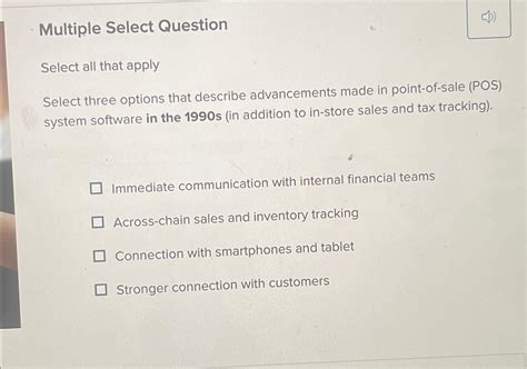 Solved Multiple Select QuestionSelect All That ApplySelect Chegg Com