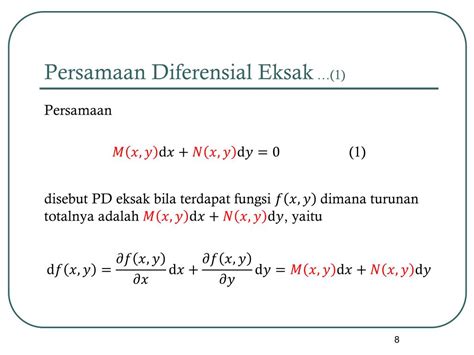 ppt pengantar persamaan diferensial pd powerpoint presentation