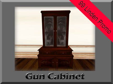Second Life Marketplace Gun Cabinet V1 Boxed 99l Promo