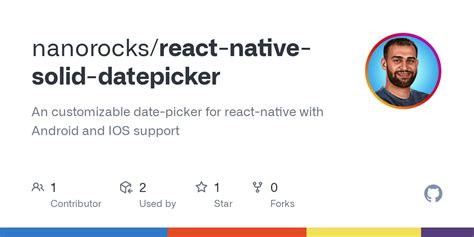 GitHub Nanorocks React Native Solid Datepicker An Customizable Date Picker For React Native