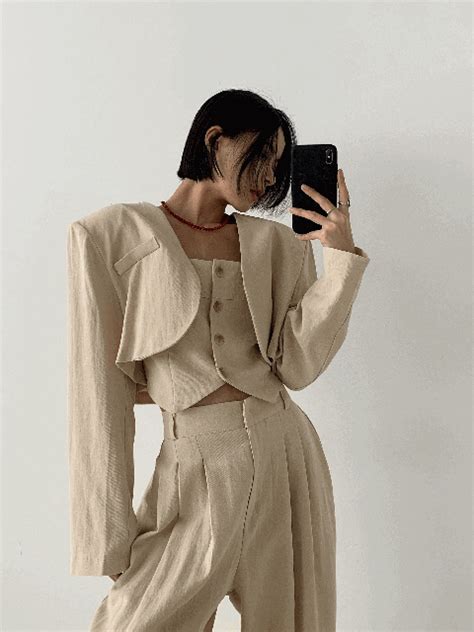 3color 이퀄리티에 이가격 쓰리피스 린넨세트 린넨자켓 린넨조끼나시 린넨팬츠 린넨투피스 봄투피스 봄여름투피스 쓰리피스 크롭자켓 볼레로자켓 키큰여자팬츠