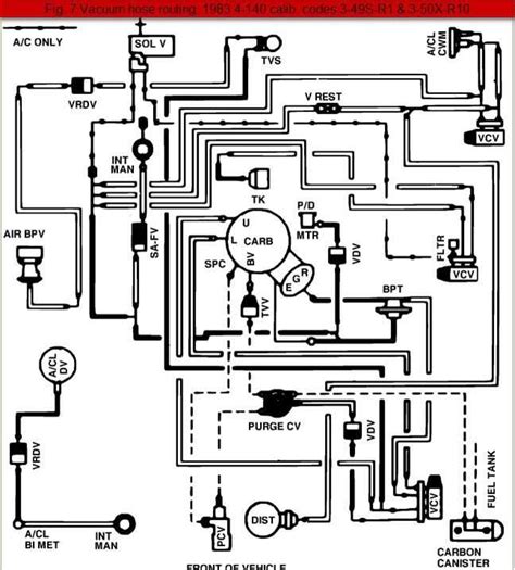 2001 Ford Expedition Vacuum Hose Diagram