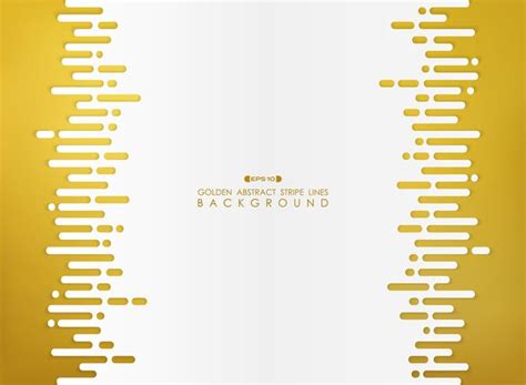 Golden Abstraction Of Stripe Line With White Space Background 642269 Vector Art At Vecteezy