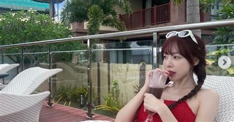 브브걸 은지 보홀서 비키니 입고 섹시한 자태‥핫걸 그 자체