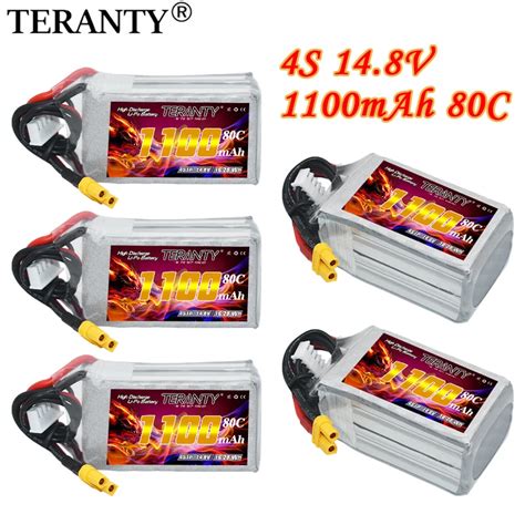Original Teranty 148v 4s 80c160c 1100mah Lipo Battery Suitable For