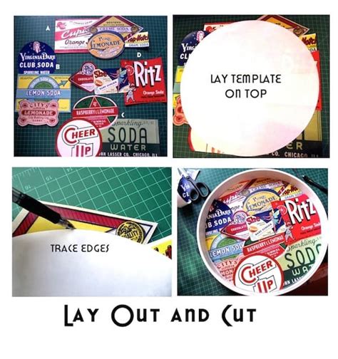 DIY Lazy Susan From Unlikely Materials So Easy Mod Podge Rocks