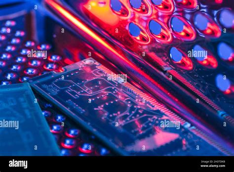Computer Random Access Memory RAM Close Up Stock Photo Alamy