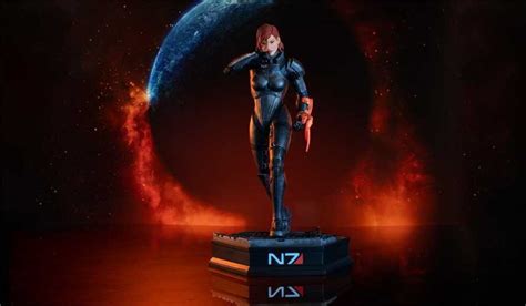 Mass Effect Day Unveils Commander Shepard Premium Statue Cogconnected