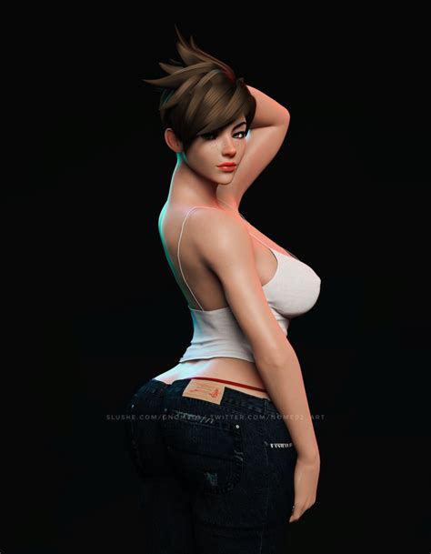 Rule 34 3d Big Ass Big Breasts Female Female Only Gnome02 Jeans Overwatch Overwatch 2 Solo