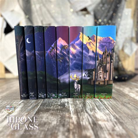 Throne Of Glass Series By Sarah J Maas Special Edition Box Set Pre