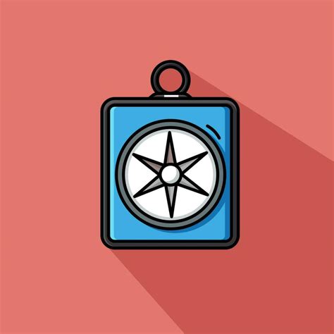 Free Compass Flat Vector Illustration 35580943 Vector Art At Vecteezy