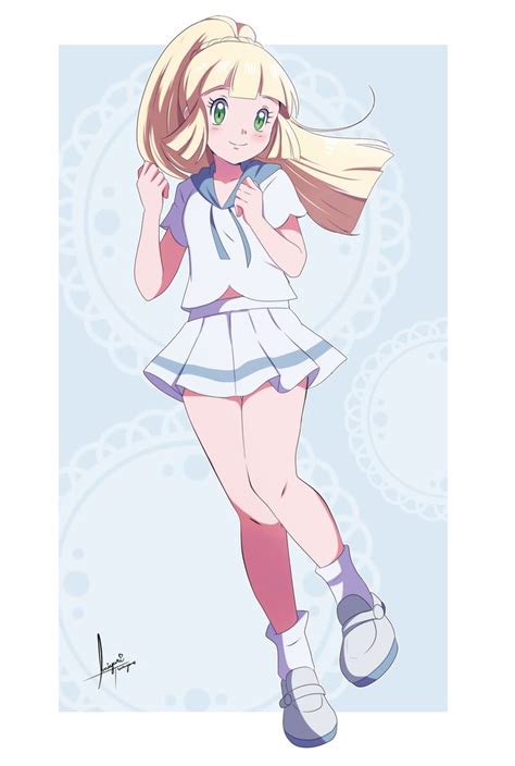 Pokemonlilliecute By Miyuki Tsukiyono Pokemon Pokemon Waifu
