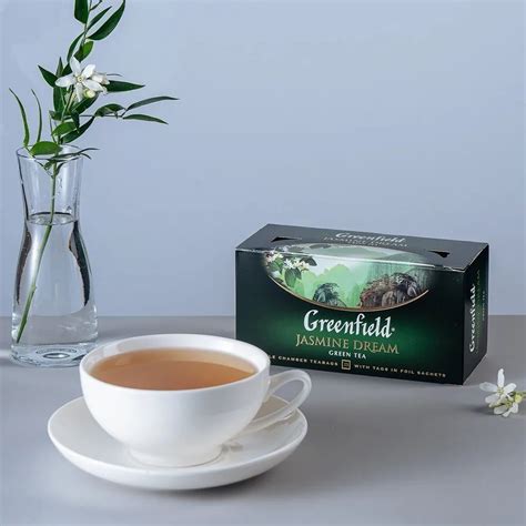 Чай зеленый Greenfield Jasmine Dream 25 х3шт - купить с доставкой по ...