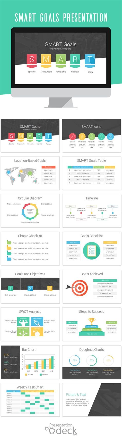 SMART Goals PowerPoint Template Powerpoint Templates Business Infographic Powerpoint