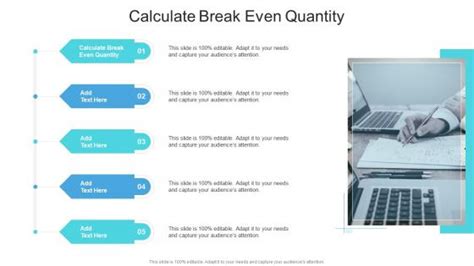 Calculate Break Even Quantity Powerpoint Presentation And Slides Ppt Presentation Slideteam