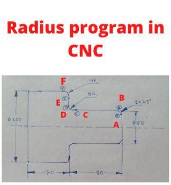 Radius Program In CNC Radius Program In Cnc Turning