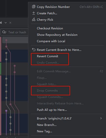 【commit】idea中undo Commit、revert Commit、drop Commit Csdn博客