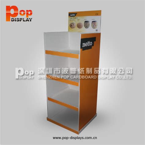 3 층 소매 Pos 골 판지 디스플레이 Bp Ol299 의 고품질 3 층 소매 Pos 골 판지 디스플레이 Bp Ol299
