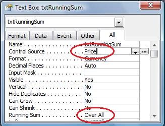 Domain Function Example Running Sum With DSum Roger S Access Blog