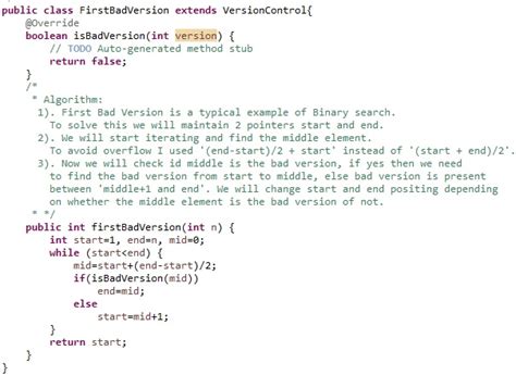 Leetcode May Leetcoding Challenge First Bad Version By Himaanshu