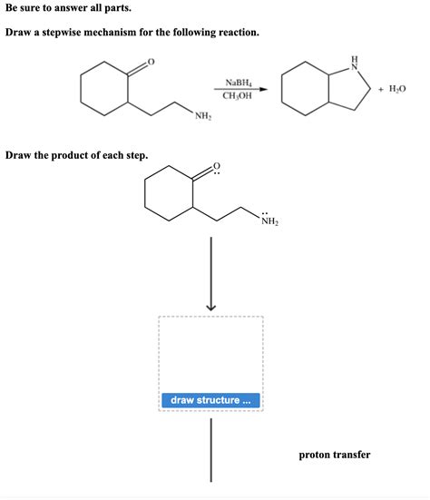 [Solved]: Draw a stepwise mechanism for the following rea