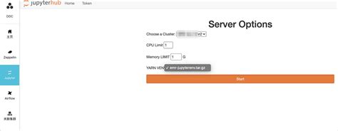 如何配置以及访问jupyterhub的webui 开源大数据平台 e mapreduce emr 阿里云帮助中心