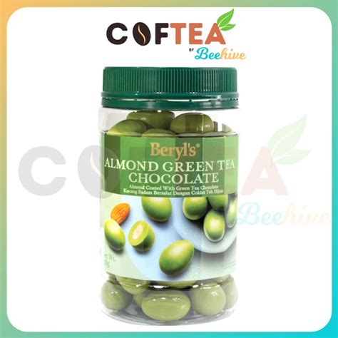 Beryls Assorted Chocolate Coated Almond Beryls Jar Shopee Malaysia