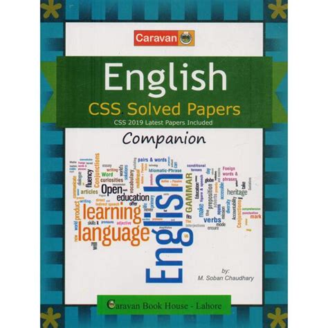 Caravan English CSS Solved Papers Companion By M Soban Chaudhry WAR ORG PK