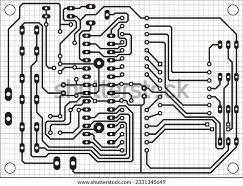 Pcb Scheme Over Royalty Free Licensable Stock Illustrations Drawings Shutterstock