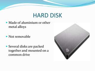 Input Output Storage Device Ppt PPTX Data Storage And Warehousing Computing