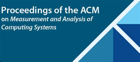 Acm Sigmetrics