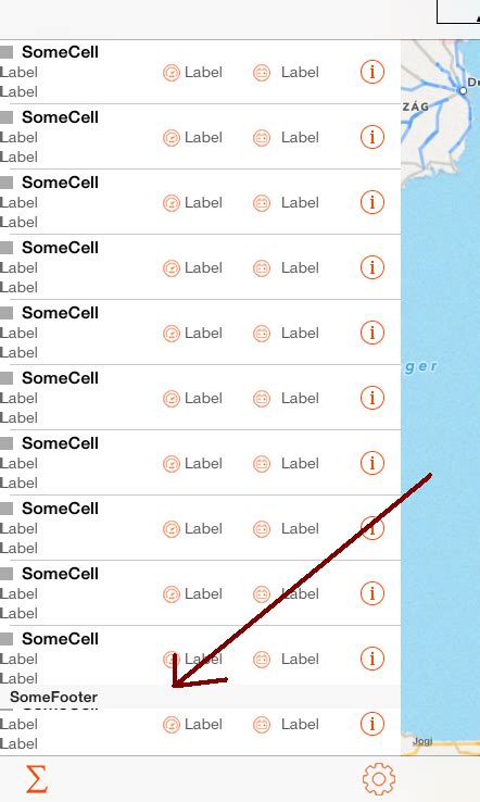 Ios Misplaced Footer In Uitableview Stack Overflow