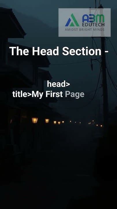 Understanding The Structure Of An Html Document Abm Edutech Abm Fintech Abmedutech